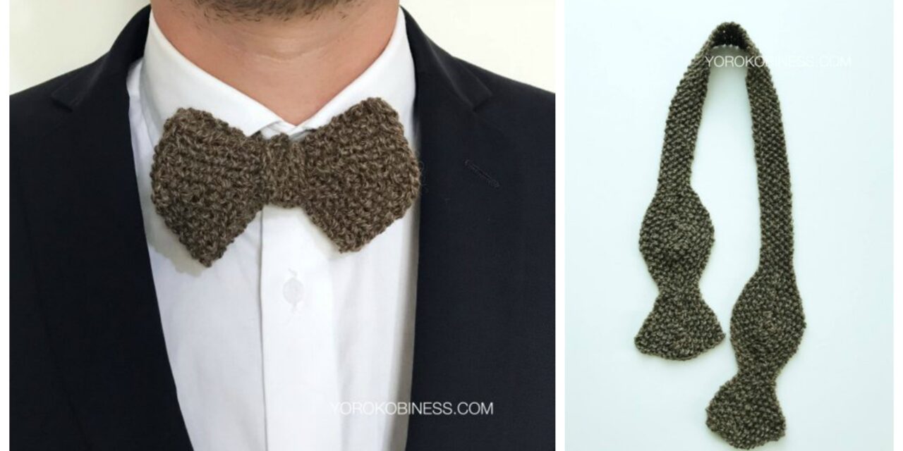 Three Hand-Knit Bow-Tie Patterns To Get On The Needles Now! | KnitHacker