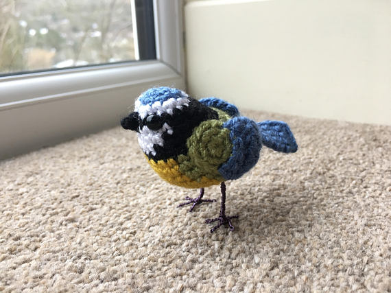 She Crocheted A Family Of Great Tits … Don’t Worry, It’s Safe to Click ...
