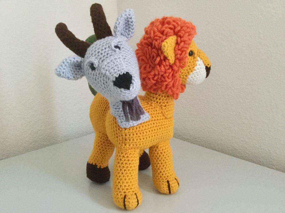 Crochet a Chimera Amigurumi … This Mythological Creature Consists of a ...