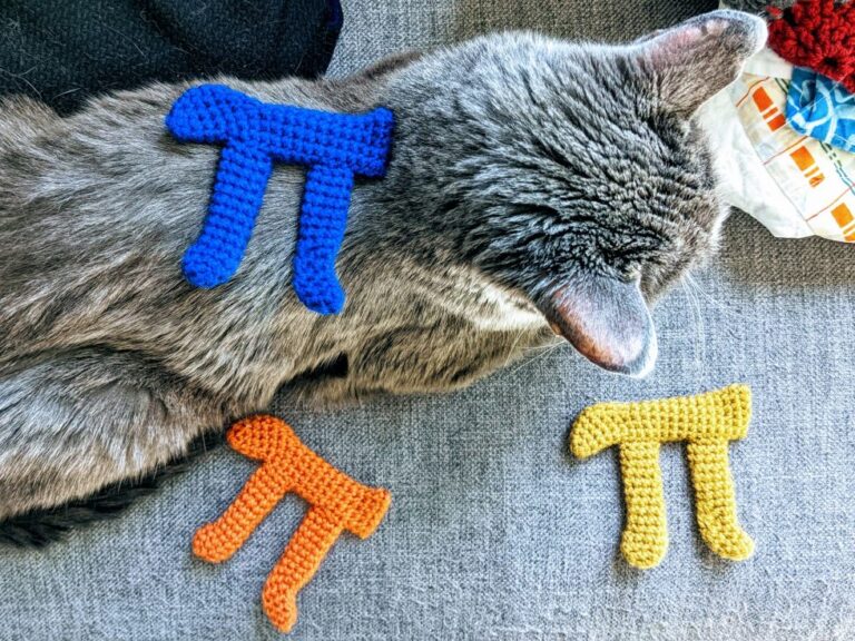 Sir Purl Grey's Free Pi Symbol Amigurumi Pattern For Crocheters ...