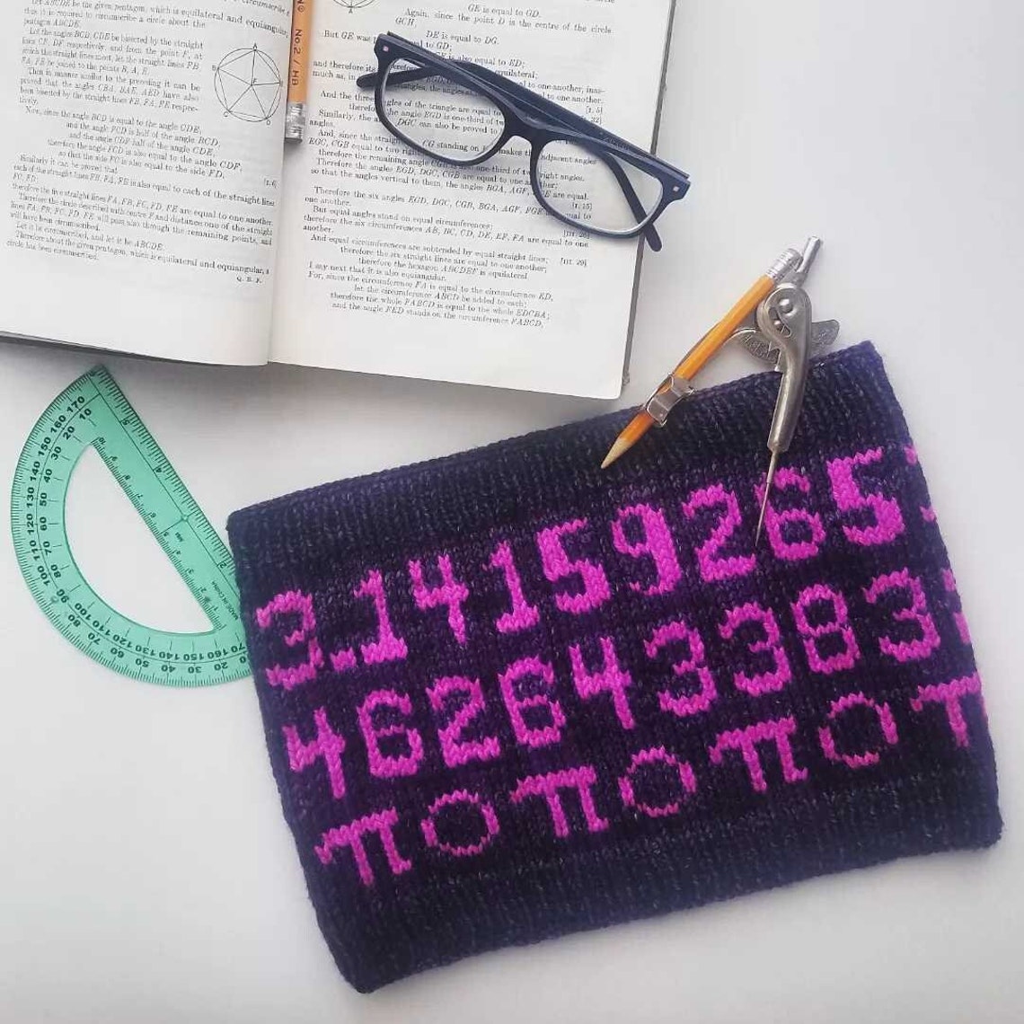 It's The Right Time to Knit a Pi Day Cowl - KnitHacker: Where Art ...
