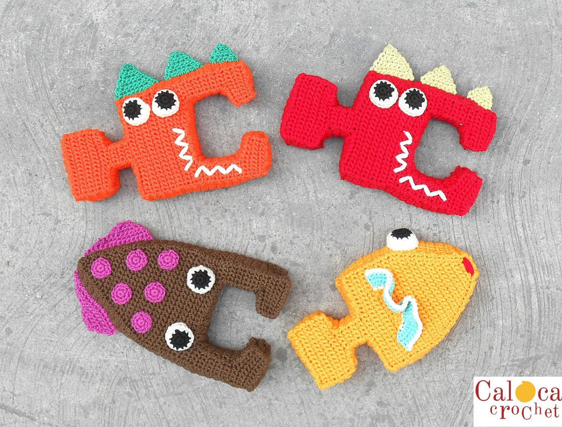 Super Cool Sea Creature Puzzle To Crochet For A Wee One In Your Life ...