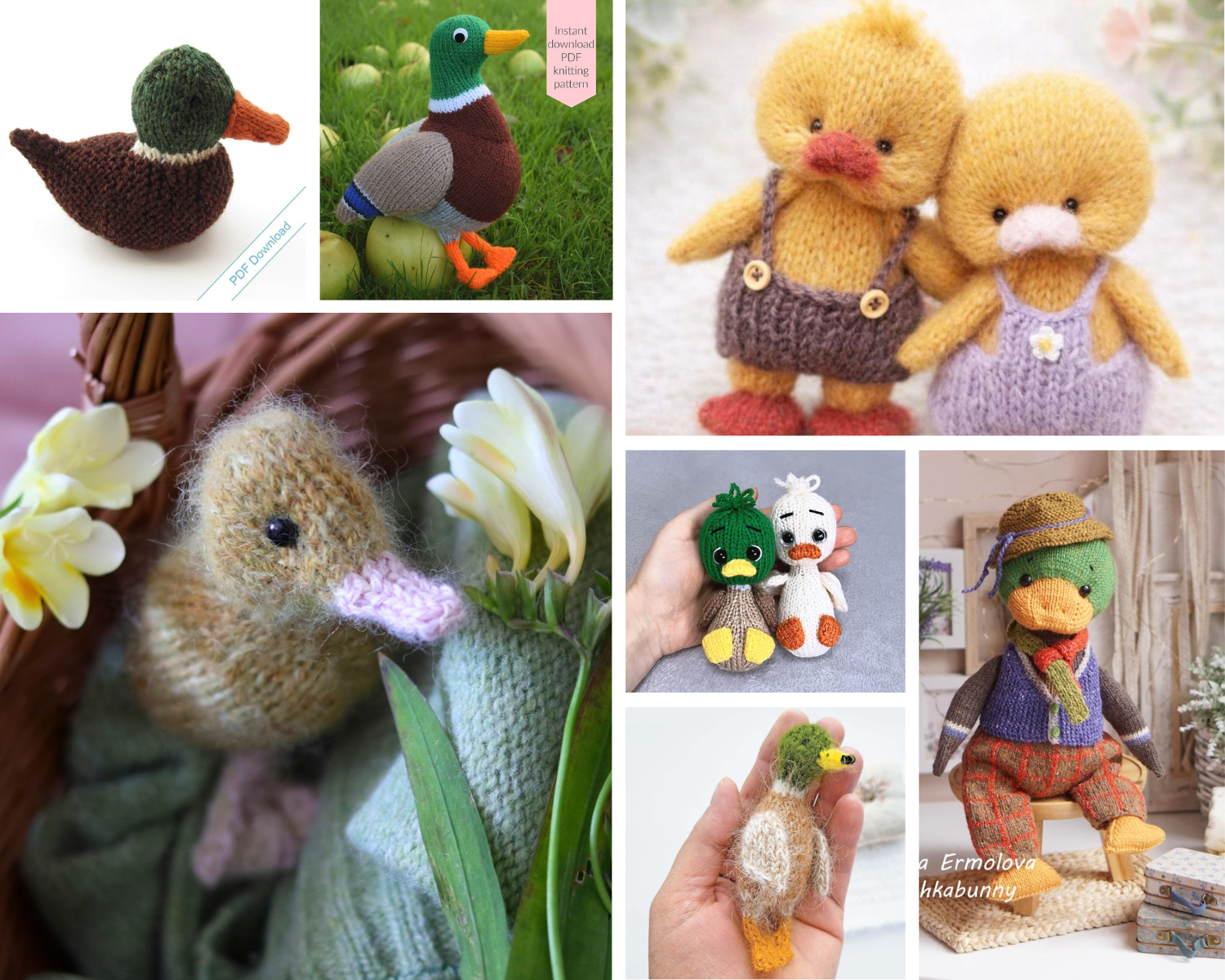 Soft, Squishy & Utterly Quackers - 11 Emotional Support Duck Patterns ...