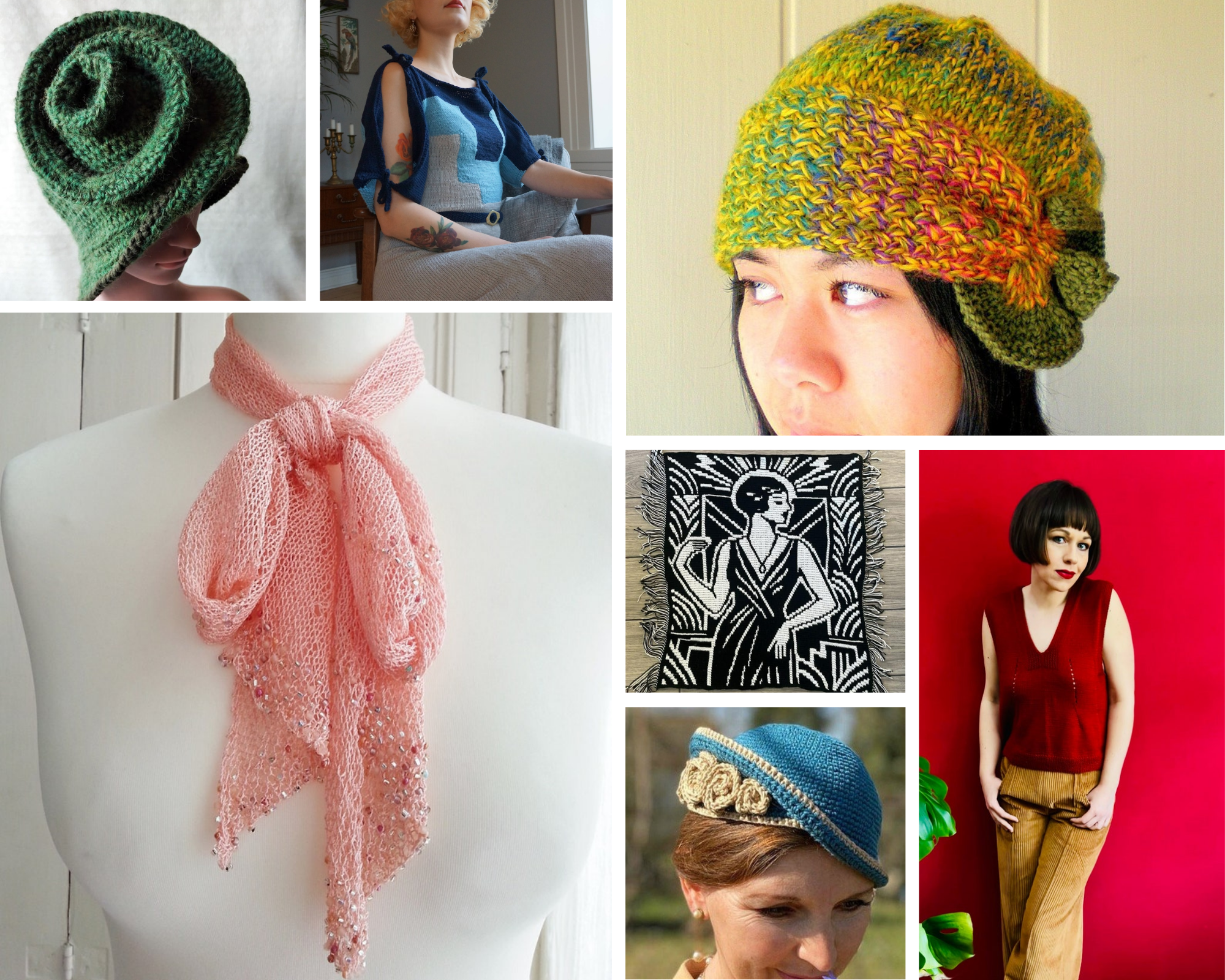All That Glitters - The Best Art Deco Inspired Knit & Crochet Patterns ...